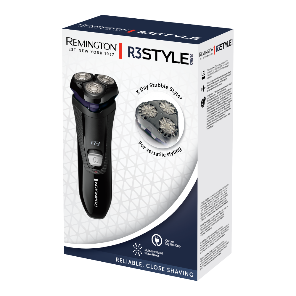 Remington R3 Style Series Rotary Shaver R3002 | Remington