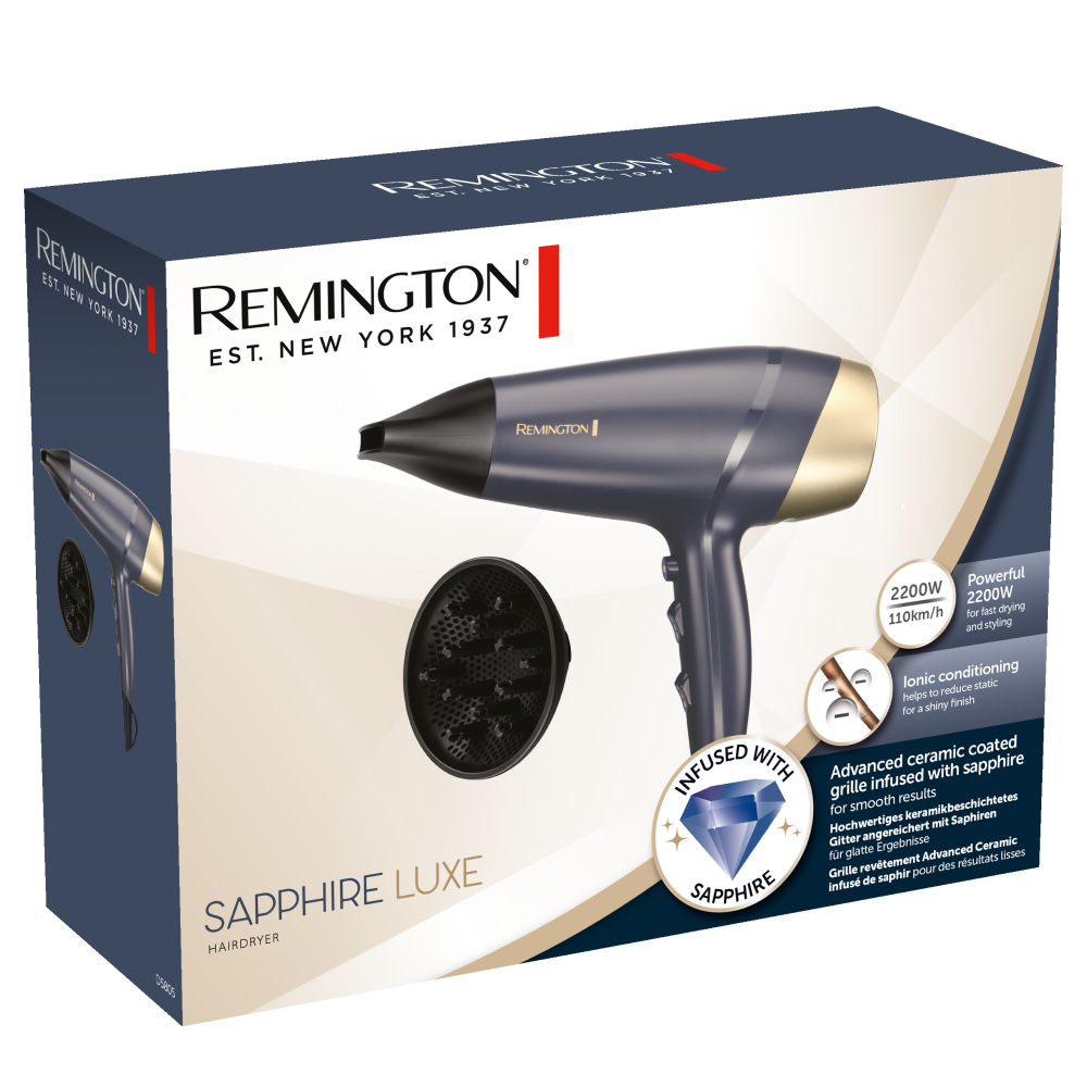 Remington Sapphire Luxe Hair Dryer D5805 | Remington