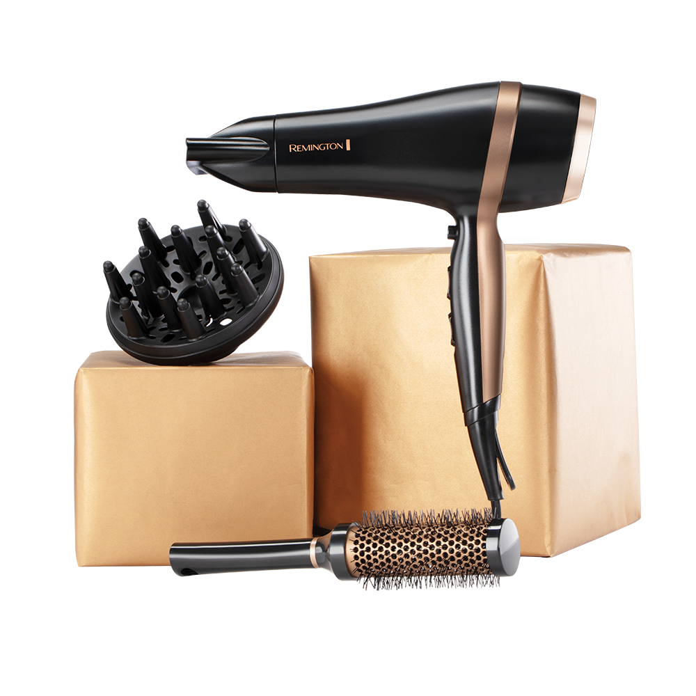Remington Salon Smooth Hair Dryer Gift Set | D6960GP | Remington